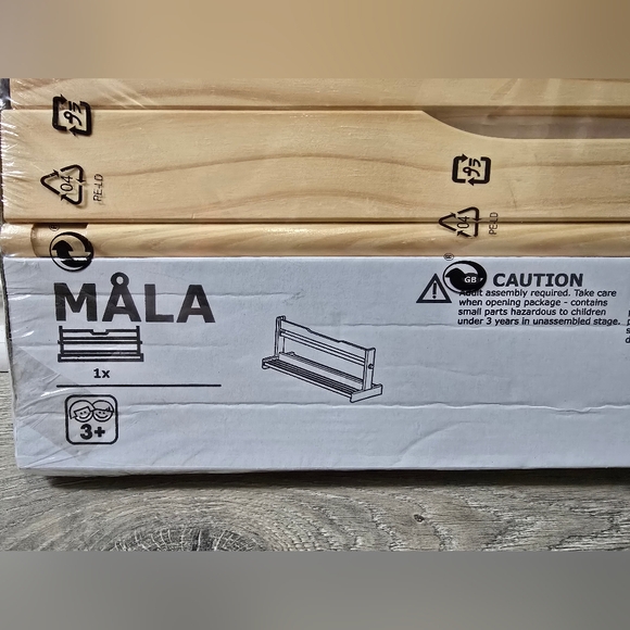 IKEA | Other | New In Box Ikea Mala Wooden Drawing Paper Roll Dispenser ...